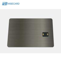 China Custom Metal RFID NFC Business Cards 86x54mm Stainless Steel VIP Card for sale