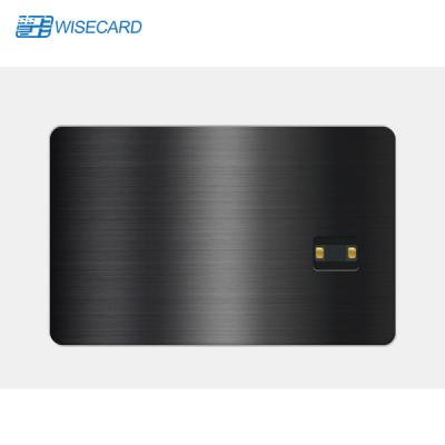 China Custom Metal RFID NFC Business Cards 86x54mm Stainless Steel Smart Card for sale
