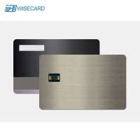 China Data Transfer Contactless Metal Card PVC ABS PET Material 144 Bytes for sale