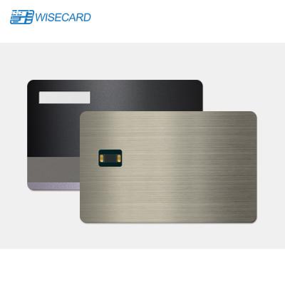 China Data Transfer Contactless Metal Card PVC ABS PET Material 144 Bytes for sale