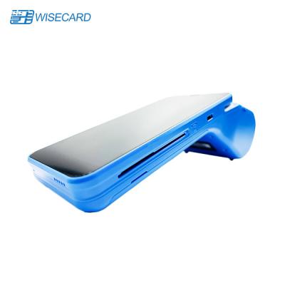 China Wisecard WCT-T80 Android POS Terminal Quad Core NFC 2G 3G 4G WiFi 5MP Camera 5000mAh for sale