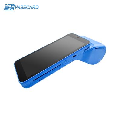China Wisecard WCT-T80 Android POS Terminal 5MP Camera 5000mAh Battery EMV NFC for sale