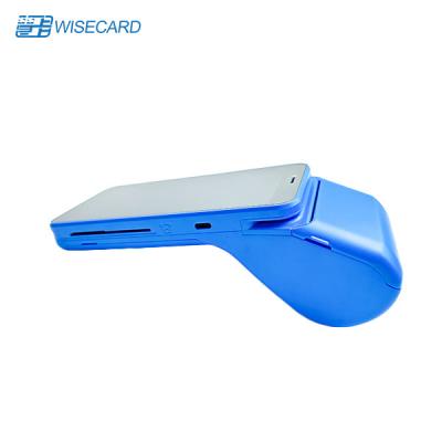 China Android 12 POS Terminal 5000mAh Battery WiFi 4G Handheld Payment Machine for sale