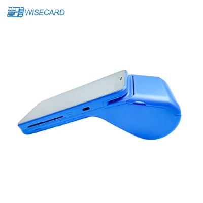 China Wisecard WCT-T80 Android POS Terminal 5MP Camera 5000mAh Battery NFC EMV for sale