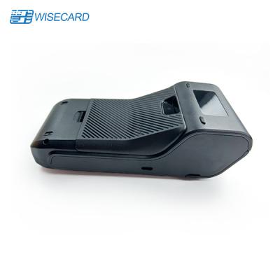 China Visa 2.4 Inch Smart Pos Terminal Handheld Mobile With Thermal Printer Barcode Scanner for sale