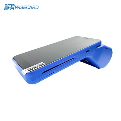 China EMV Android POS Terminal with Built-in 58*40mm Thermal Printer and Fingerprint Verification for sale