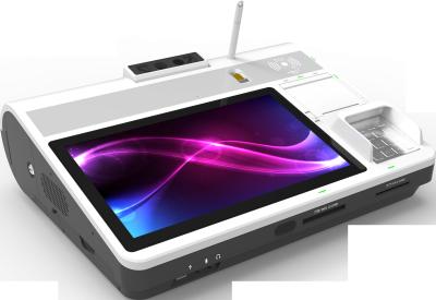 China Smart Teller Machine 8 Inch Touch Screen with Intel Core i5 and Barcode Scanner for sale