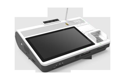China 8 Inch Touch Screen Smart Teller Machine 1280x800 Resolution with Thermal Printer for sale