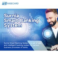 China Wisecard Smartbanking System - Self-Service Banking Kiosk with 3-Month Warranty for Card Issuance and Account Activation for sale