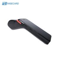 China Android POS Terminal 5000mAh Battery Built-in 58mm Thermal Printer Quad Core for sale