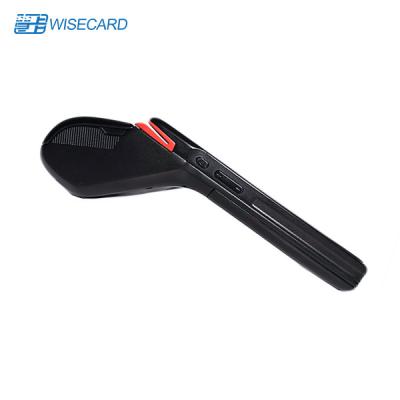China Wisecard WCT-T80 Android POS Terminal 5MP Camera 5000mAh Battery Fingerprint Scanner Thermal Printer for sale