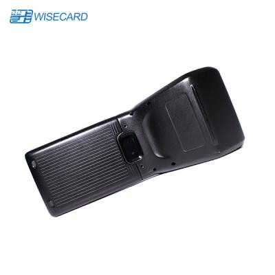 China Wisecard Android 12 POS Terminal with Fingerprint, 58mm Thermal Printer, 5000mAh Battery for sale