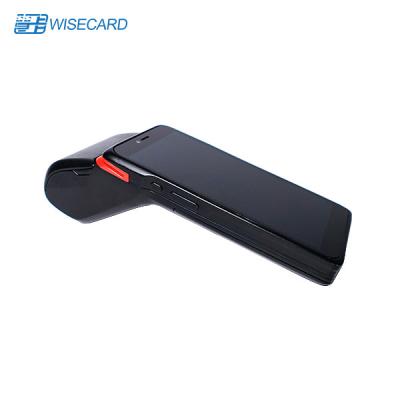 China Wisecard WCT-T80 Android POS Terminal 5000mAh Battery Fingerprint Scanner EMV for sale