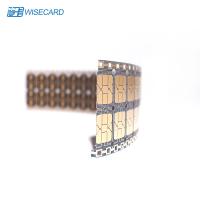 China Wisecard 152KB EEPROM 32 Bit CPU Smart Card ISO/IEC 7816 T0/T1 NFC Metal Card for sale