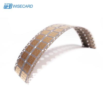 China Wisecard 32 Bit CPU Smart Card 152KB EEPROM EMV Chip Standard Size for Secure Financial Transactions for sale