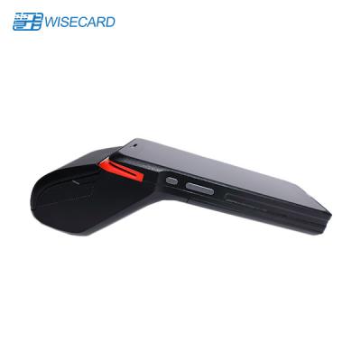 China Wisecard WCT-T80 Android POS Terminal 5000mAh WiFi 4G EMV NFC Fingerprint for sale