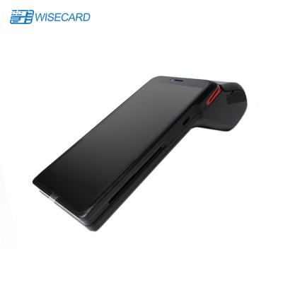 China Wisecard WCT-T80 Android POS Terminal with Fingerprint Scanner 5000mAh Battery Android 12.0 for sale