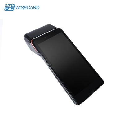 China NFC Supported Android POS Terminal with 1GB-8GB Memory and Built-in 58*40mm Thermal Printer for sale