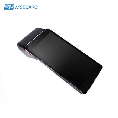 China Wisecard WCT-T80 Android POS Terminal with Biometric Fingerprint 5000mAh Battery for sale