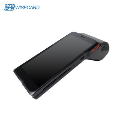 China Android POS Terminal with Fingerprint Biometric 5000mAh Battery Quad-core Processor for sale