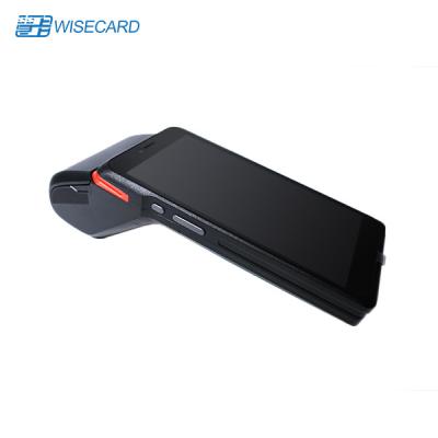 China Android POS Terminal with Fingerprint Biometric Verification and Built-in 58x40mm Thermal Printer 2G 3G 4G WiFi for sale