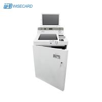 China Wisecard Smart Teller Machine Self-Service Banking Kiosk with 21.5 Inch Display and 60 Second Card Issuance for sale