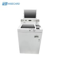 China Wisecard Smart Teller Machine 21.5 Inch Touch Screen Card Issuance Kiosk for sale