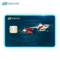 China Custom LED Payment Cards with 360° Edge Glow for sale