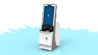China Wisecard WCT K-530 32 Inch Smart Teller Machine Intel i5 8GB RAM Instant Card Issuance for sale