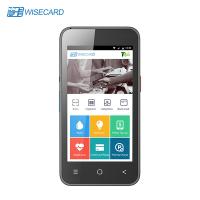 China Smartphone Android POS Terminal , Portable Credit Card Swipe Machine for sale