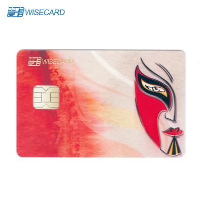 China UV 3D Printing Smart Chip Cards CR80 85.5x54mm Blank PVC Cards with Custom Printing Options for sale