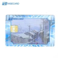 China Custom PVC Smart Chip Card 85.5×54×0.76mm with Cloth Printing Technology and Multiple Security Features for sale