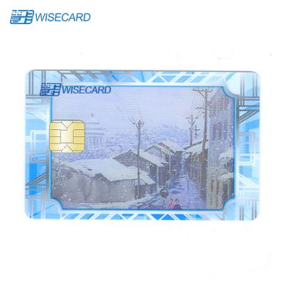 China Custom PVC Smart Chip Card 85.5×54×0.76mm with Cloth Printing Technology and Multiple Security Features for sale