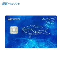 China RoHS PVC Contactless Chip Business Card CR80 85.5x54mm with Stereoscopic Printing Technology for sale