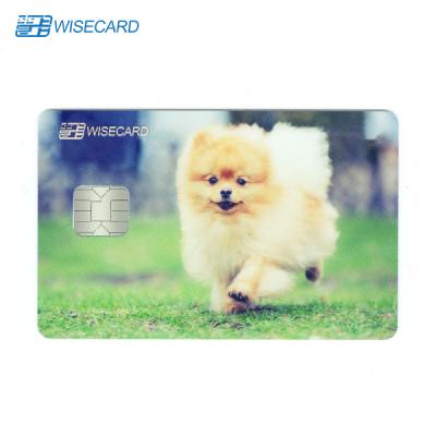 China PVC Contactless Smart Card , Biometric Chip Card Full Color Offset Printing for sale