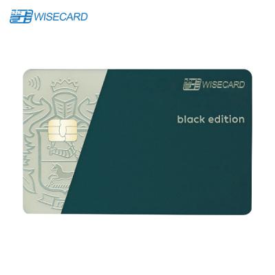 China 70x40mm Smart Business Metal Card for Access Control - Brass/Stainless Steel with Custom Sizes 85×54mm to 70×40mm for sale