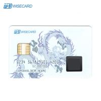 China 85.6x54x0.84mm Biometric Smart Card , High Secured Biometric Access Card for sale