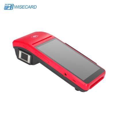 China Android POS Terminal 5.5 Inch with Fingerprint Reader 4G LTE 5800mAh for sale