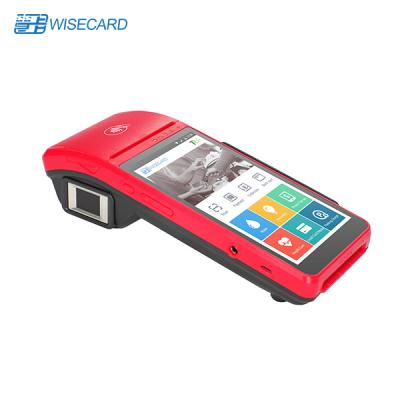 China WCT-S8 Android POS Terminal with 5.5-inch Touch Screen, Fingerprint Reader and 5800mAh Battery for Contactless Payment for sale