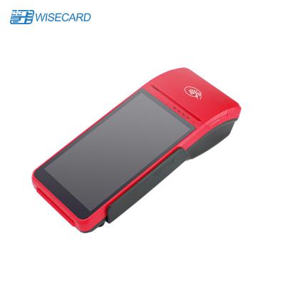 China Android 7.0 4G Mobile Smart POS Terminal with Fingerprint Reader 5.5 inch 5800mAh for sale