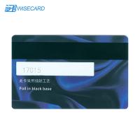 China 85.5x54mm Magstripe Smart Card Heidelberg Offset Printing for sale