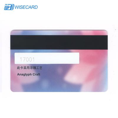 China Custom CR80 PVC Magnetic Gift Card 85.5x54mm Full Color Printing VIP Membership Loyalty Card for sale