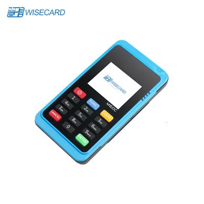 China Bluetooth MPOS Terminal with Pin Pad for iOS Android EMV Contactless Payment 2 Inch LCD for sale