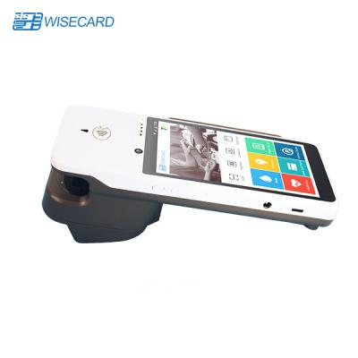 China WCT-S6 3G 4G WiFi Smart Biometric POS Terminal with Fingerprint Reader, 5.5-inch Display and 5800mAh Battery for sale