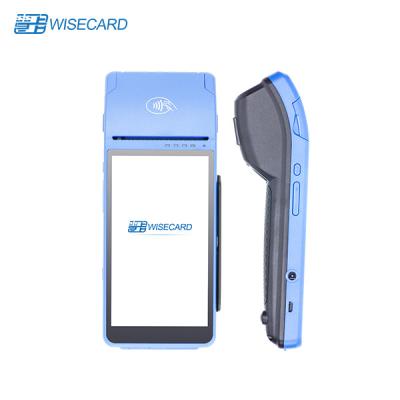 China Android POS Terminal 5.5 Inch Touch Screen Built In Printer 5800mAh Battery for sale