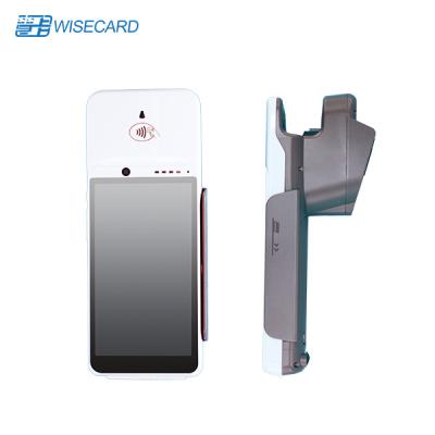 China Android POS Terminal with 58mm Thermal Printer Biometric Finger Vein Scanner 4G WiFi for sale