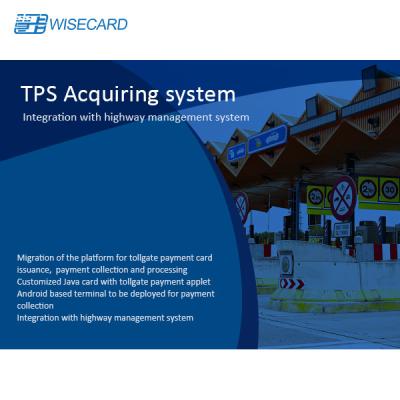 China Wisecard Transport Payment System - Public Transit Prepaid Solution for Bus, Metro & Toll with EMV & PCI DSS Certification for sale