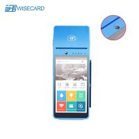 China EMV PCI Android Smart POS Terminal 5.5 inch 5800mAh Handheld Payment Machine for sale