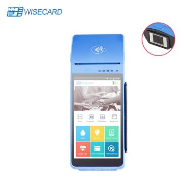 China WCT-S8 5.5-inch Android POS Terminal with Fingerprint Reader, 5800mAh Battery and 4G Connectivity for sale
