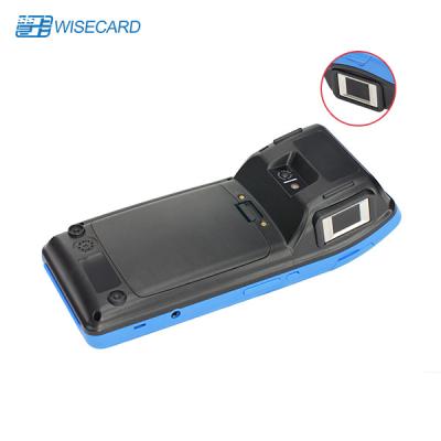 China WCT-S8 Android POS Terminal with 5.5-inch Display, FBI Certified Fingerprint Reader and 5800mAh Battery for sale